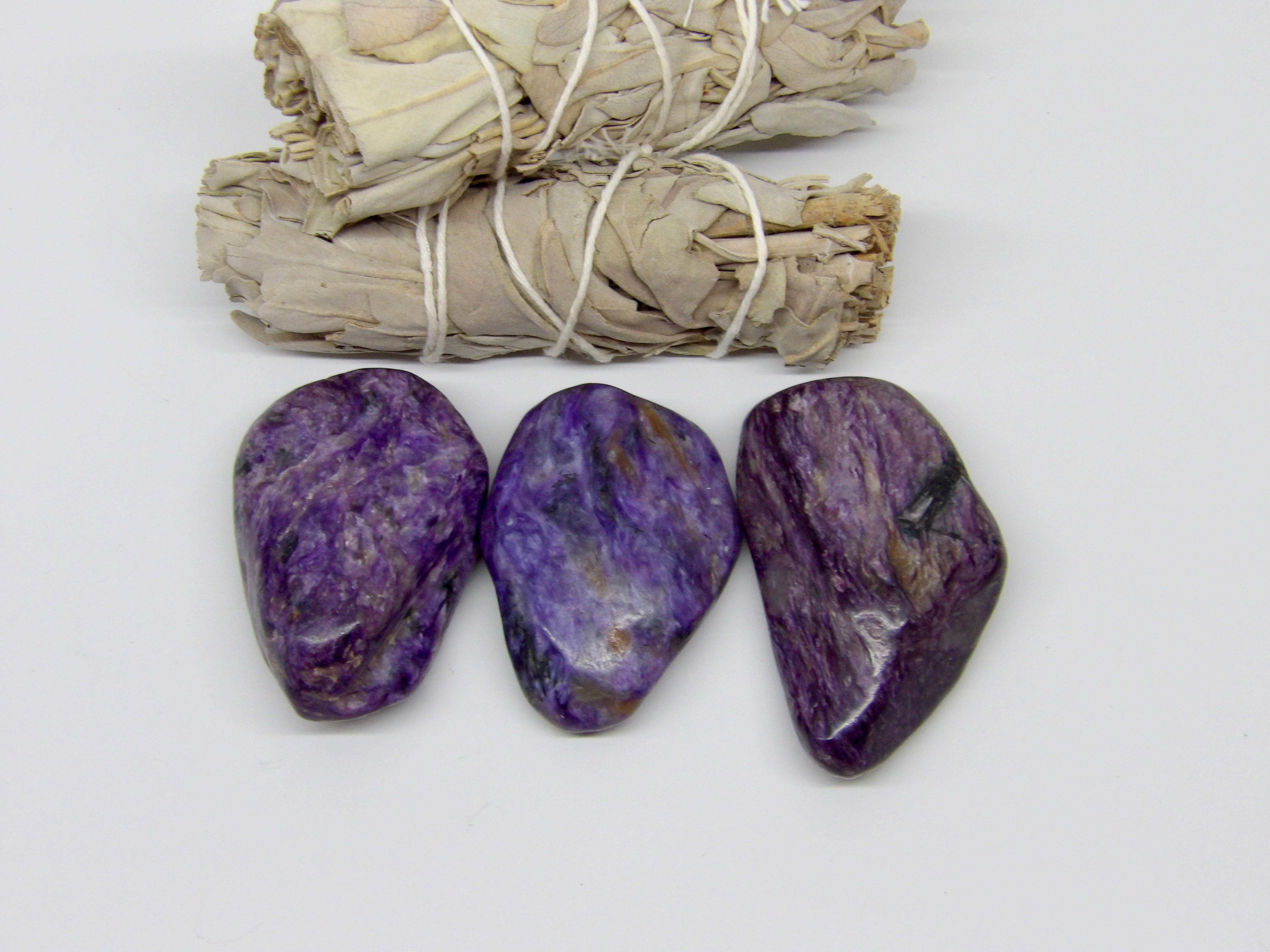 Charoite Palm Stone | Healing Crystal | Scottsdale AZ – Star Woman Crystals